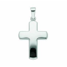 Adelia&acute;s Kettenanh&auml;nger ADELIA&acute;S "Kreuzanh&auml;nger 333 Wei&szlig;gold ( 8K ) &ndash; Goldanh&auml;nger Kreuz", silber, Schmuckanh&auml;nger, Damen, Gold, Kettenanh&auml;nger, Goldanh&auml;nger Kreuz