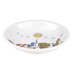 Suppenteller Seltmann Weiden "Compact - Flinke Flitzer", bunt (wei&szlig;, bunt), B:20,2cm H:3,8cm L:20,2cm T:20,2cm &Oslash;:20,2cm, Porzellan, Speiseteller, rund 20 cm