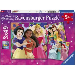Puzzle Ravensburger "Disney Princess, Girl Power", bunt, Puzzles, KinderB:21cm H:21cm, Pappe, Made in Europe, B:21cm H:21cm