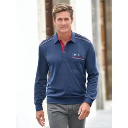 Langarm-Poloshirt