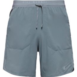 Nike STRIDE 7IN Laufshorts Herren - Gr&ouml;&szlig;e S - grau