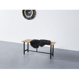 Essbank Home Affaire "Sare", beige (natur), B:110cm H:46cm T:40cm, Sitzb&auml;nke, Essbank, Mit Echtholzfurnier aus Eiche