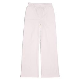 Palazzohose Converse, Damen, Gr. XL, N-Gr, wei&szlig; (Converse egret), Sweatware, Obermaterial: 80% Baumwolle, 20% Polyester, unifarben, Hosen Palazzohose