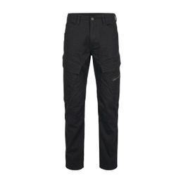 Cargohose Brandit "Brandit Herren Adven Slim Fit Cargo Pants", Herren, Gr. S, US-Gr&ouml;&szlig;en, schwarz, 98% Baumwolle, 2% Elasthan, unifarben, normal, Hosen Cargohose