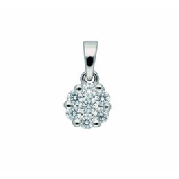 Adelia&acute;s Kettenanh&auml;nger ADELIA&acute;S "Anh&auml;nger 925 Silber mit Zirkonia &ndash; Silberanh&auml;nger", silber, Schmuckanh&auml;nger, Damen, mit Zirkonia, Silber 925 (Sterlingsilber), Kettenanh&auml;nger, Silberanh&auml;nger