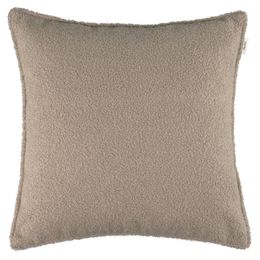 Dekokissen Esprit "Cute", beige (beige, unifarben), B:45cm H:0,5cm L:45cm, Polyester, Dekokissen_Sitzkissen_Kissenh&uuml;llen