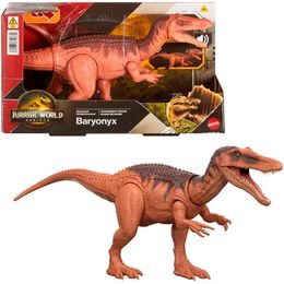 Actionfigur Mattel "Jurassic World, Rebirth, Wild Roar, Baryonyx", bunt, Spielfiguren, KinderB:33cm, Kunststoff, B:33cm