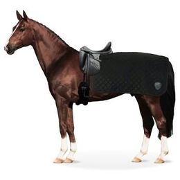 Equinate Ausreitdecke Lancaster mit Teddyfell schwarz L