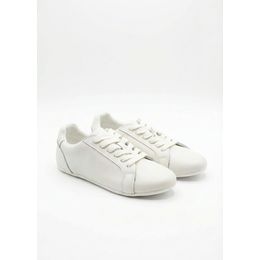 bonprix Barfu&szlig;schuhe aus Leder, wei&szlig;, Gr.39, Bequemer Barfu&szlig;-Sneaker aus Leder, aus Nappaleder