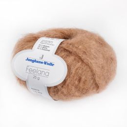 Feelana von Junghans-Wolle, Camel, aus Mohair