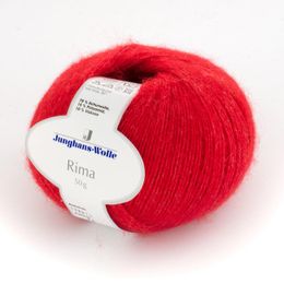 Rima von Junghans-Wolle, Rot, aus Schurwolle