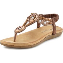 Vivance Damen Zehentrenner bronzefarben Gr&ouml;&szlig;e 42