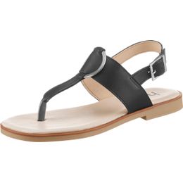 Heine Damen Sandale schwarz Gr&ouml;&szlig;e 39