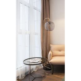 Vorhang Home Wohnideen "CROSTA" Gr. 6, wei&szlig;, B:375cm H:145cm, Polyester, Gardinen, Faltenbandstore Leinenstruktur CROSTA