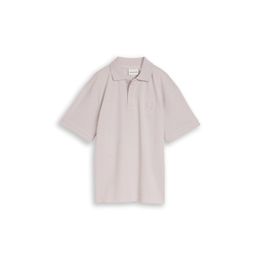 Tom Tailor Jungen Oversize Piqu&eacute; Poloshirt, grau, Uni, Gr. 152