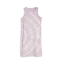 Tom Tailor M&auml;dchen Mini-Kleid mit Batikmuster, lila, Farbverlauf, Gr. 152
