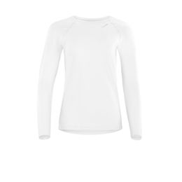 Langarmshirt WINSHAPE "AET118LS", Damen, Gr. L, wei&szlig; (ivory), 85% Polyester, 15% Elasthan, Rundhals, Shirts Langarmshirt, Functional Light and Soft Long Sleeve Top