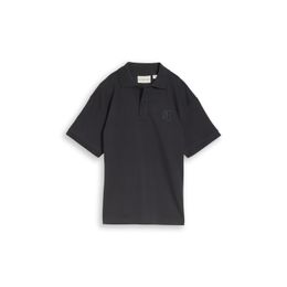 Tom Tailor Jungen Oversize Piqu&eacute; Poloshirt, grau, Uni, Gr. 152