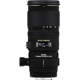 Sigma 70-200 mm F2.8 APO DG EX HSM OS 77 mm Filtergewinde (Nikon F Anschluss) schwarz