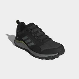 Trailrunningschuh adidas terrex "TRACEROCKER 2.0 TRAILRUNNING", Herren, Gr. 43, schwarz (core schwarz, grau three, tent gr&uuml;n), Synthetik, Textil, Schuhe, Trail-Runningschuhe