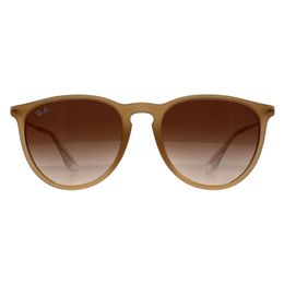 Ray-Ban RB4171 Erika 681413 poliertem Gummi beige Farbverlauf braun Sonnenbrille