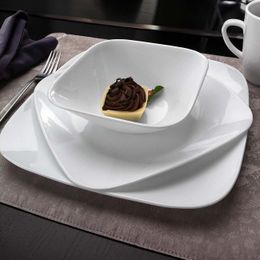 Vitrelle -Geschirrset Pure White, 12-teilig