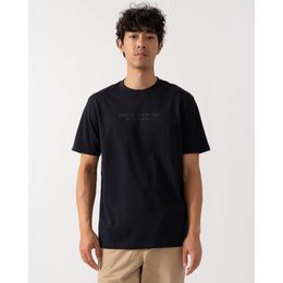 Armani Exchange UB101 Tiefseeblau T-Shirt in Lila