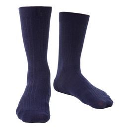 Steven - Socken aus Merinowolle f&uuml;r Herren mit lockerem, weichem Oberteil f&uuml;r geschwollene F&uuml;&szlig;e - Marine