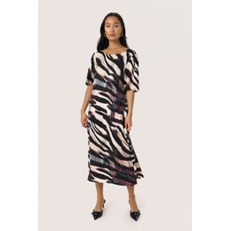 Soaked in Luxury Kleid SLCiela Kleid Gerade Passform animal