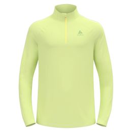Odlo Essential Ceramiwarm Mid Layer 1/2 zip Bekleidung Herren gelb