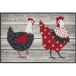KLEEN-TEX Fu&szlig;matte CHICKEN FARM
