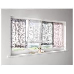 Raffrollo Heine HOME Gr. 4, wei&szlig;, B:100cm H:140cm, Raffrollos