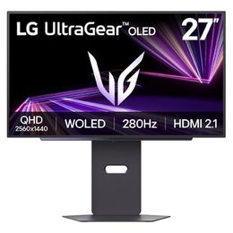 LG 27 &Prime; UltraGear&trade; OLED 280 Hz QHD Gaming Monitor│27GX700A der 4. Generation mit VESA DisplayHDR&trade; True Black 500 27GX700AB