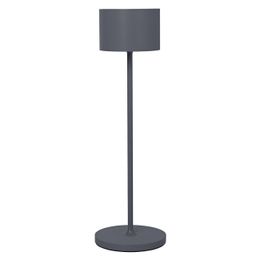 Design Akku-Leuchte, Tischleuchte - Dunkelgrau