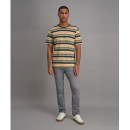 Chinohose "ERIC", Herren, Gr. 38, L&auml;nge 32, grau used, Web, Obermaterial: 84% Baumwolle, 14% Polyester, 2% Elasthan, Pioneer Authentic Jeans, straight fit lang, Hosen Chinohose, im Five-Pocket Style