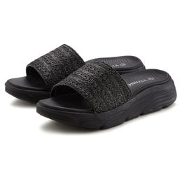 Pantolette Vivance "Mule, Sandale, Sommerschuh, offener Schuh", Damen, Gr. 36, schwarz, Obermaterial: 100% Textilmaterial. Decksohle: 100% Synthetik. Futter: 100% Textilmaterial. Laufsohle: 100% Synthetik, unifarben, Basic, Schuhe Pantolette, NEU mit modischer Sohle VEGAN