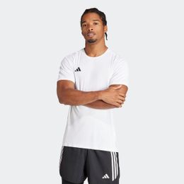 Laufshirt adidas Performance "ADIZERO ESSENTIALS RUNNING", Herren, Gr. XXL, wei&szlig;, Obermaterial: 100% Polyester, normal, Rundhals, Shirts Laufshirt