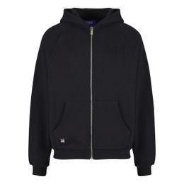 Outdoorjacke PEQUS "PEQUS PEQUS Debossed Logo Zip-Cardigan", Herren, Gr. L, mc, 100% Baumwolle, unifarben, oversize, ohne Ausschnitt, Jacken Outdoorjacke