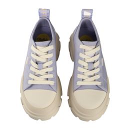 Trainingsschuh Buffalo "Buffalo CADE LACE UP LO", Damen, Gr. 39, lavender, unifarben, Schuhe
