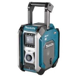 Baustellenradio Makita "MR007GZ", blau, Radios, 12-40 V, ohne Akku und Ladeger&auml;t