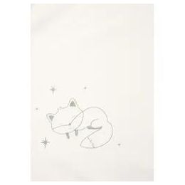 Babydecke Sterntaler "Fuchs Filou Microfleece", lichtgrau, B:75cm L:100cm, Polyester, Wohndecken, Babydecke