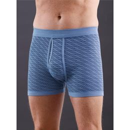 w&auml;schepur Schl&uuml;pfer W&Auml;SCHEPUR, Herren, Gr. 6, 2 Stk., blau (hellblau, bedruckt), 75% Baumwolle, 25% Polyester, Unterhosen