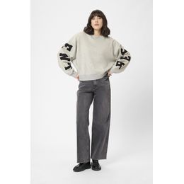 Kaffe Sweatshirt KAlise Sweatshirt Oversize fit grey