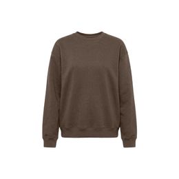 Oversized Sweatshirt HELLBRAUN