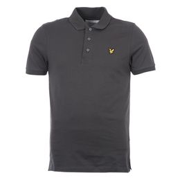Lyle & Scott Lyle And Scott Polohemd aus Bio-Baumwolle f&uuml;r Herren in Grau