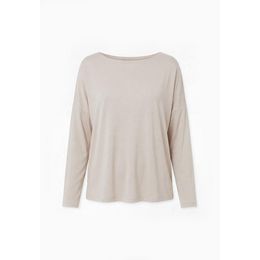 Viscose Oversize Longsleeve BEIGE