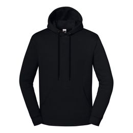 Fruit of the Loom - "Iconic Premium" Kapuzenpullover f&uuml;r Herren/Damen Unisex (Schwarz)