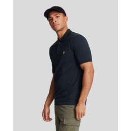 Lyle & Scott Lyle & Scott � Poloshirt in Marineblau, einfarbig
