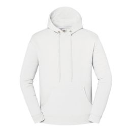Fruit of the Loom - "Iconic Premium" Kapuzenpullover f&uuml;r Herren/Damen Unisex (Wei&szlig;)
