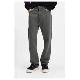 HUGO BOSS Loose-fit-Jeans HUGO BLUE "Nate", Herren, Gr. 30, L&auml;nge 34, medium grau030, Denim/Jeans, Obermaterial: 100% Baumwolle, unifarben, loose fit lang, Jeans, loose fit